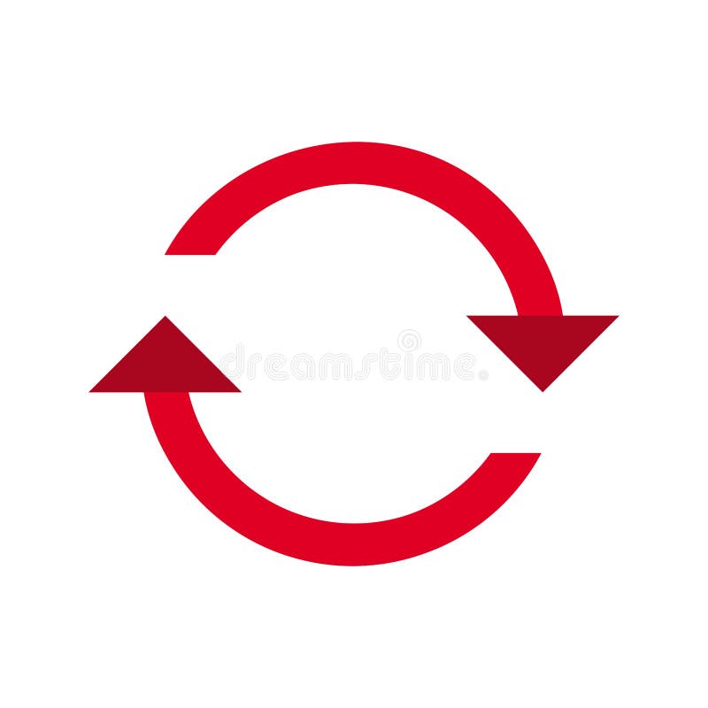 Icono De Recarga De Ilustraciones Stock de ilustración - Ilustración de ...