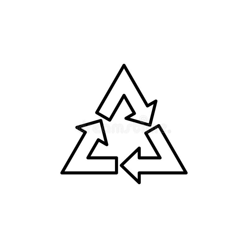 Icono De Reciclaje . Icono Del Vector De Reciclaje Ilustración del ...