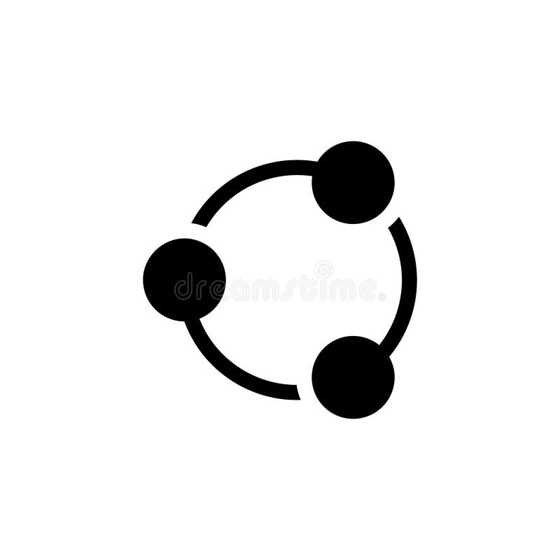 Icono De Recurso Compartido . Icono De Vector Compartido Ilustración ...