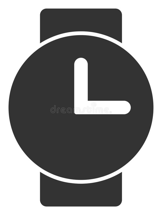 Icono De Relojes Planos Vectoriales Ilustración del Vector ...