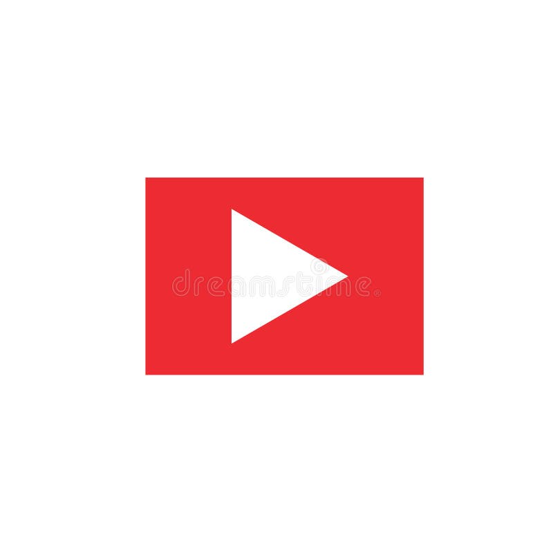 Icono de Reproducir vector stock de ilustración. Ilustración de jugador ...