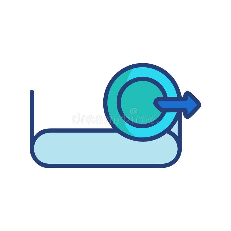 Icono De Rollback Con Estilo Ilustración del Vector - Ilustración de internet, icono: 351632447