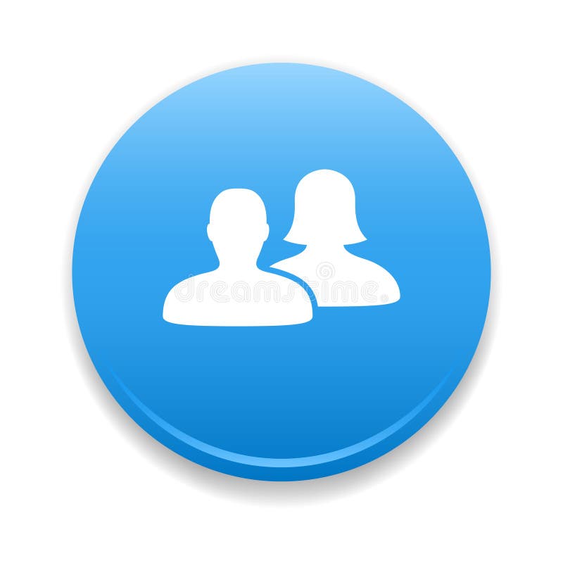 Icono de ronda social ilustración del vector. Ilustración de vector ...