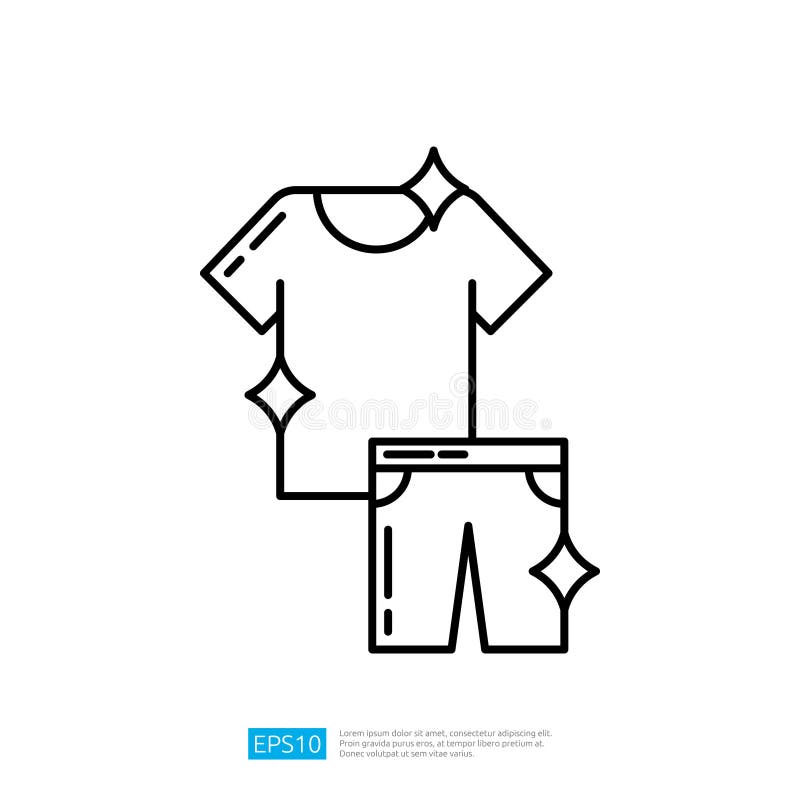 Icono De Ropa Limpia E Higiene Ilustración del Vector - Ilustración de ...