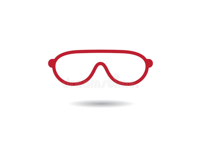 Icono De Símbolo Vectorial De Lentes Ilustración del Vector ...