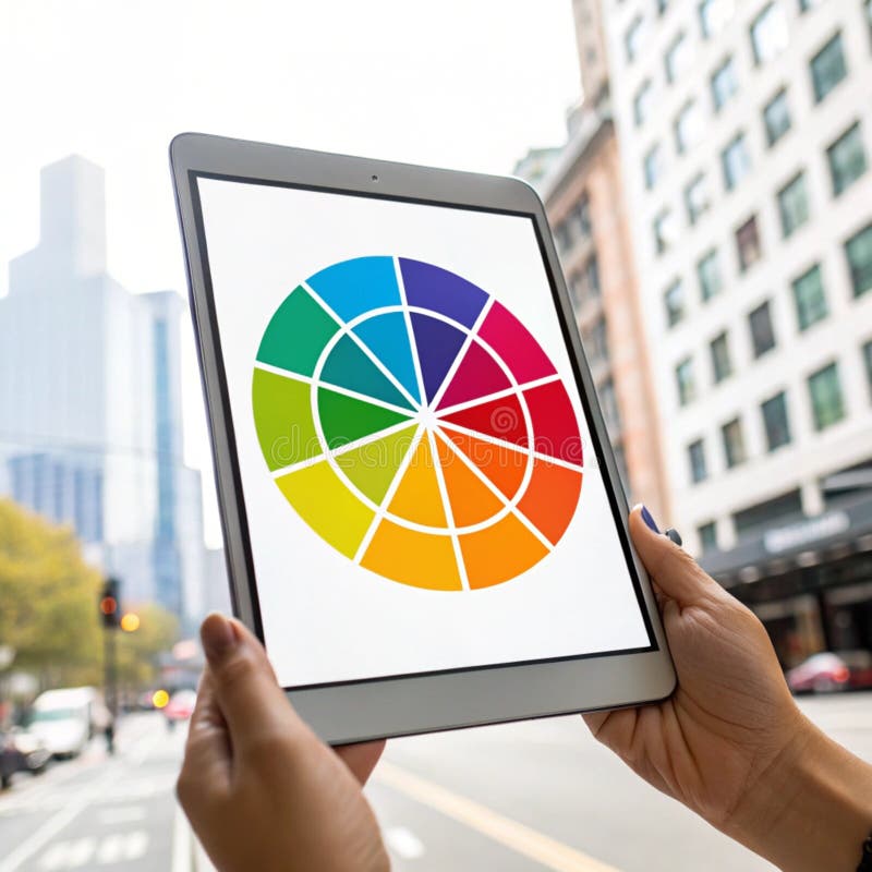 Icono De Selector De Color Aislado En Fondo Transparente Stock de ...