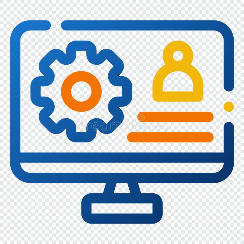 Icono De Servicio. Concepto De Marketing Digital. Icono De Color De ...