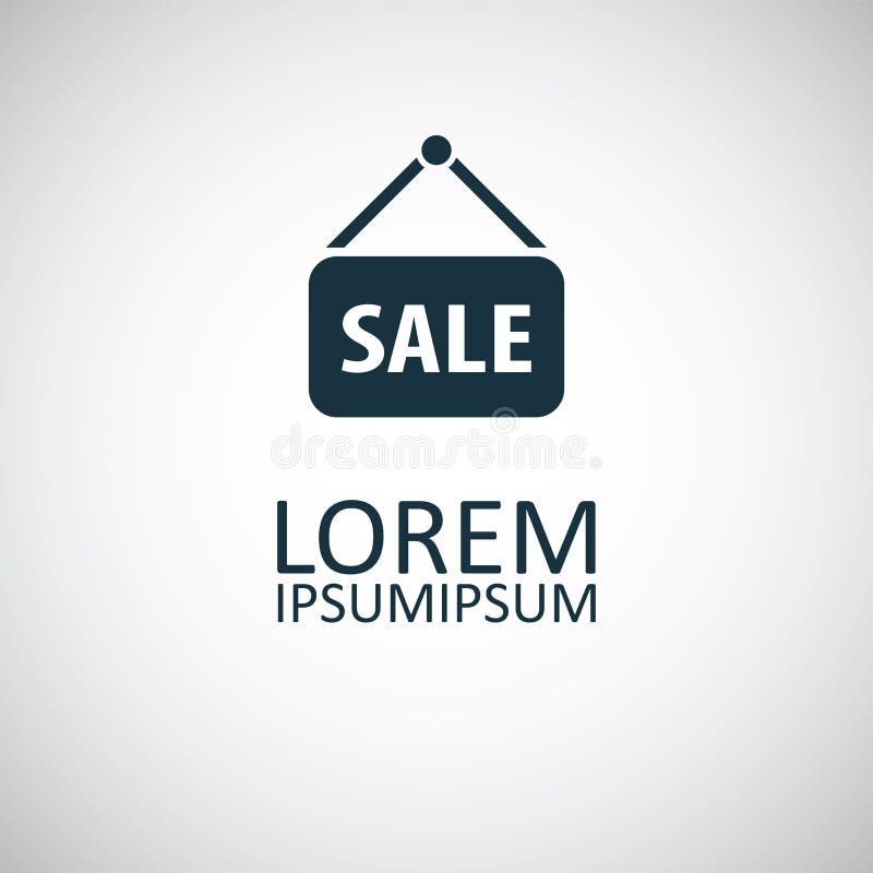 Icono De Signo De Venta Para Web Y Ilustración del Vector - Ilustración ...