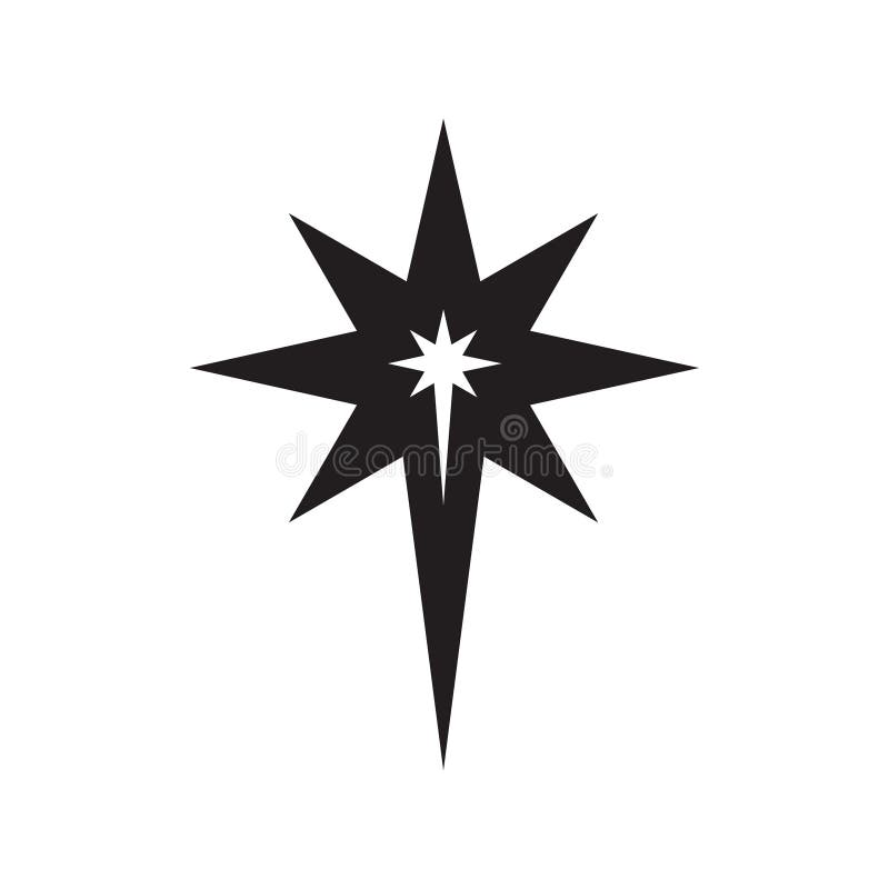Icono De Silueta De Estrella Ilustración del Vector - Ilustración de ...