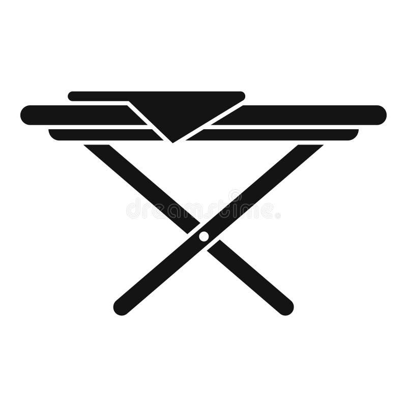 Icono De Tabla De Planchar Vector Simple. Hogar De Vapor Ilustración ...