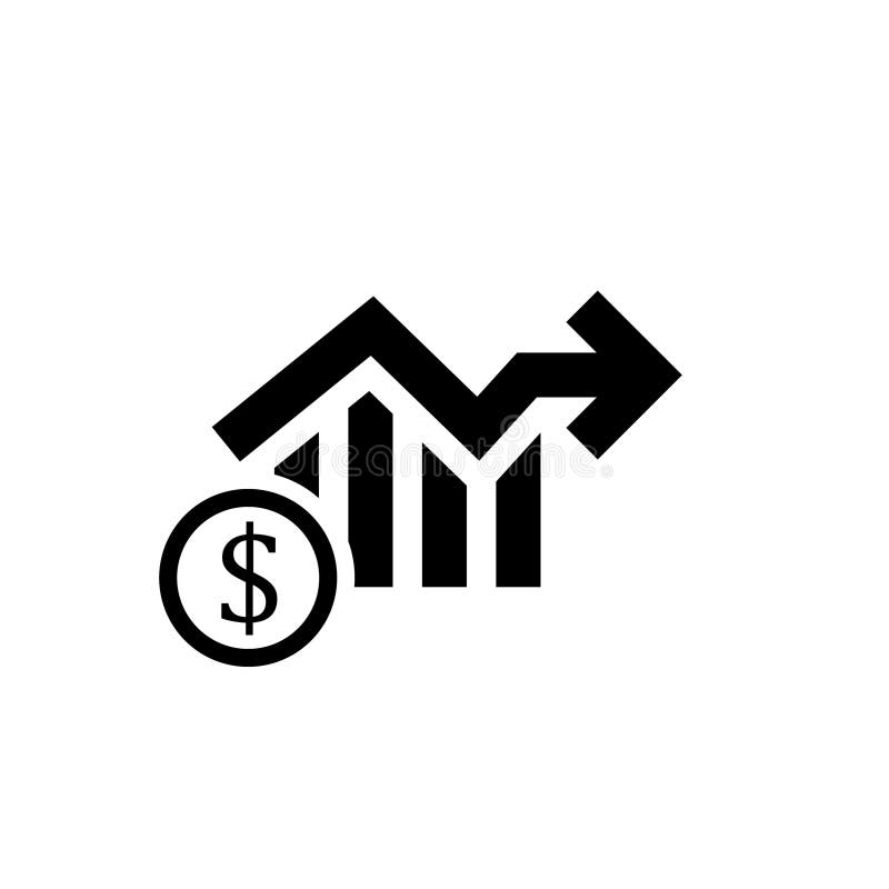 Icono de tendencia estable ilustración del vector. Ilustración de ...