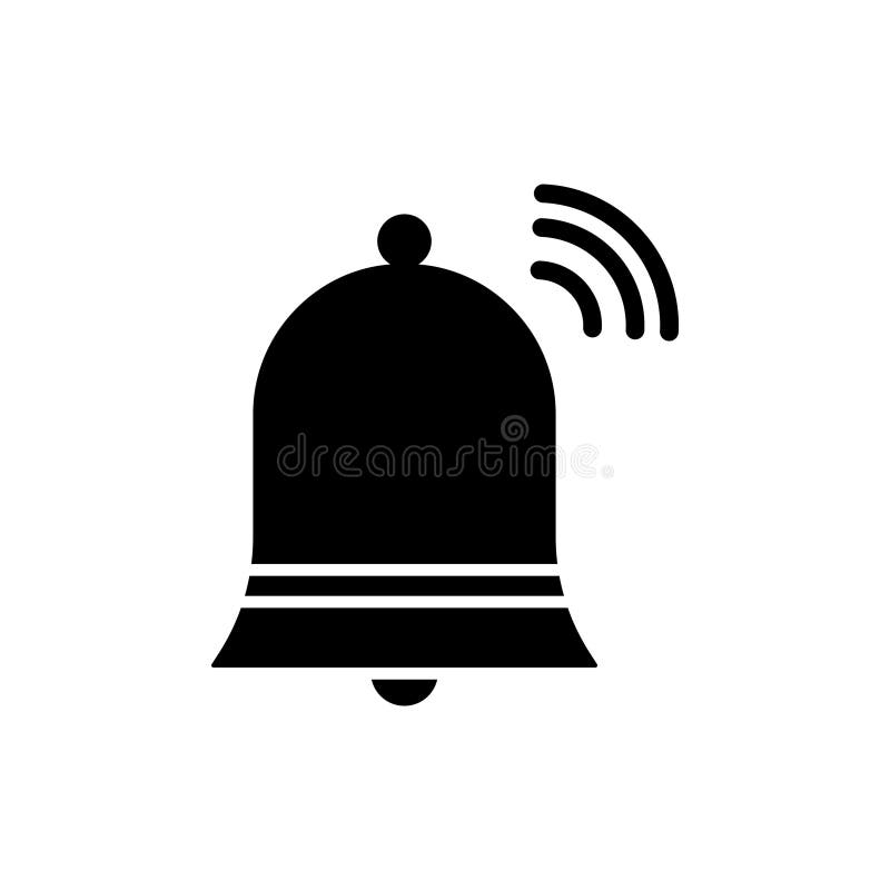 Icono de timbre ilustración del vector. Ilustración de timbre - 337666665