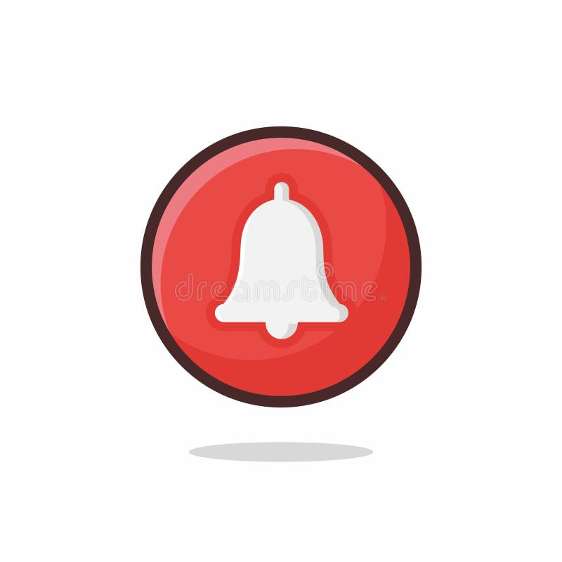 Icono de timbre ilustración del vector. Ilustración de acortar - 241712801