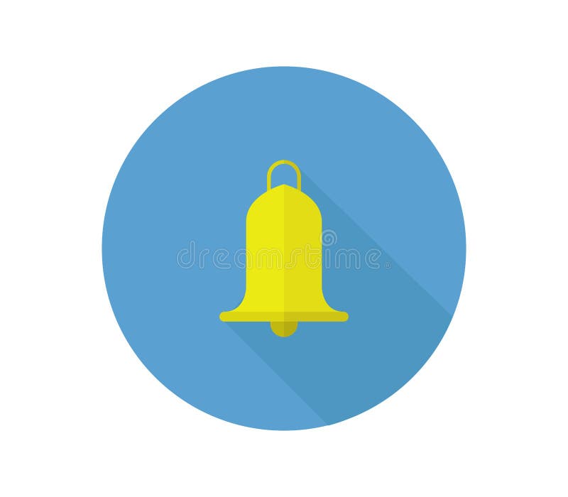 Icono De Timbre Ilustrado En Vector Sobre Fondo Blanco Stock de ...