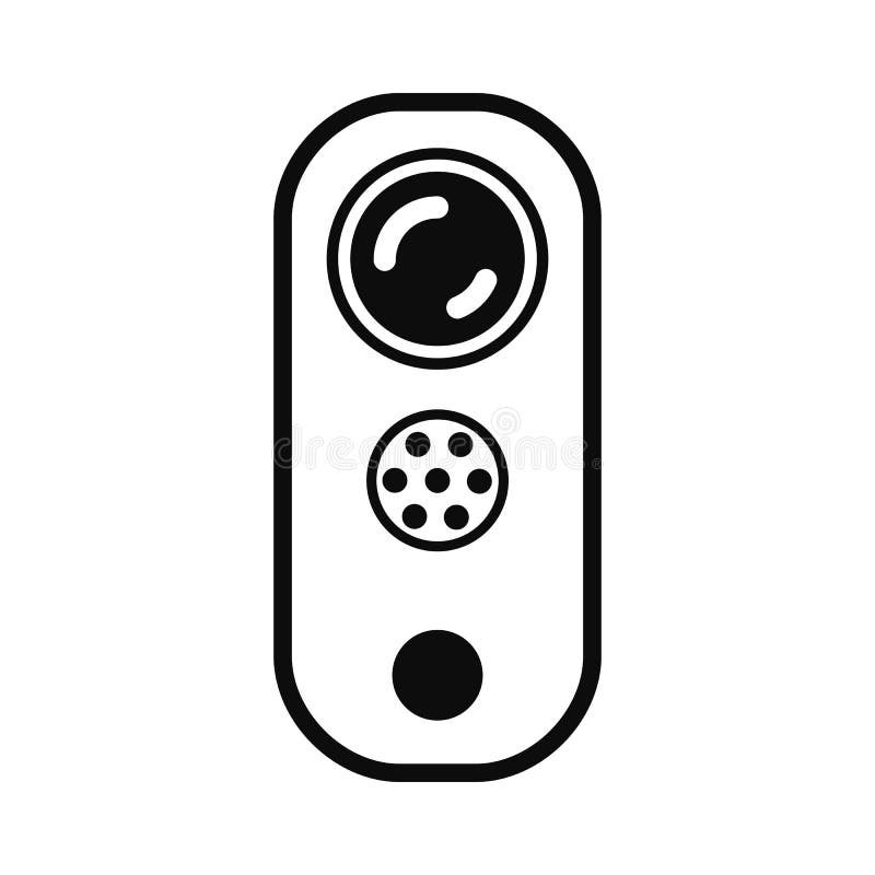 Icono de timbre - vector ilustración del vector. Ilustración de bloqueo ...