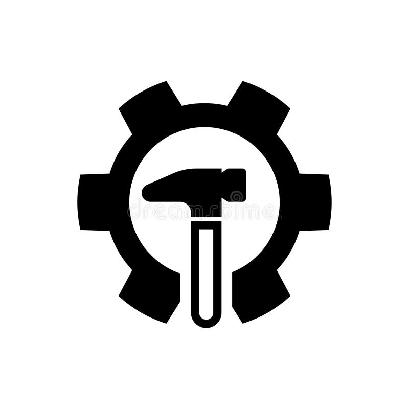 Icono de trabajo ilustración del vector. Ilustración de funcionamiento ...
