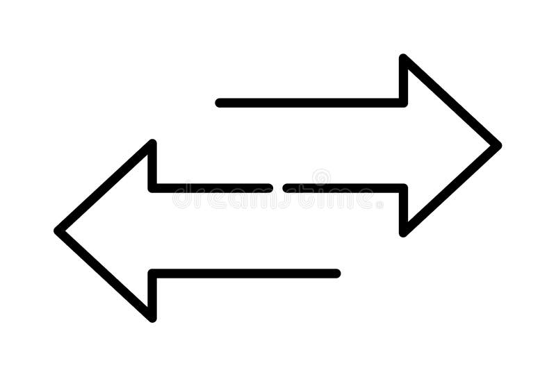 Icono De Transferencia De Flecha De Exchange, Logotipo Vector Aislado ... Icono De Transferencia De Flecha De Exchange, Logotipo Vector Aislado ...
