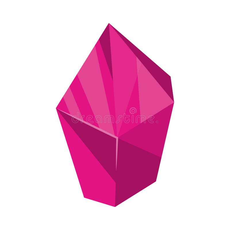 Icono de vector gem ilustración del vector. Ilustración de brillante ...