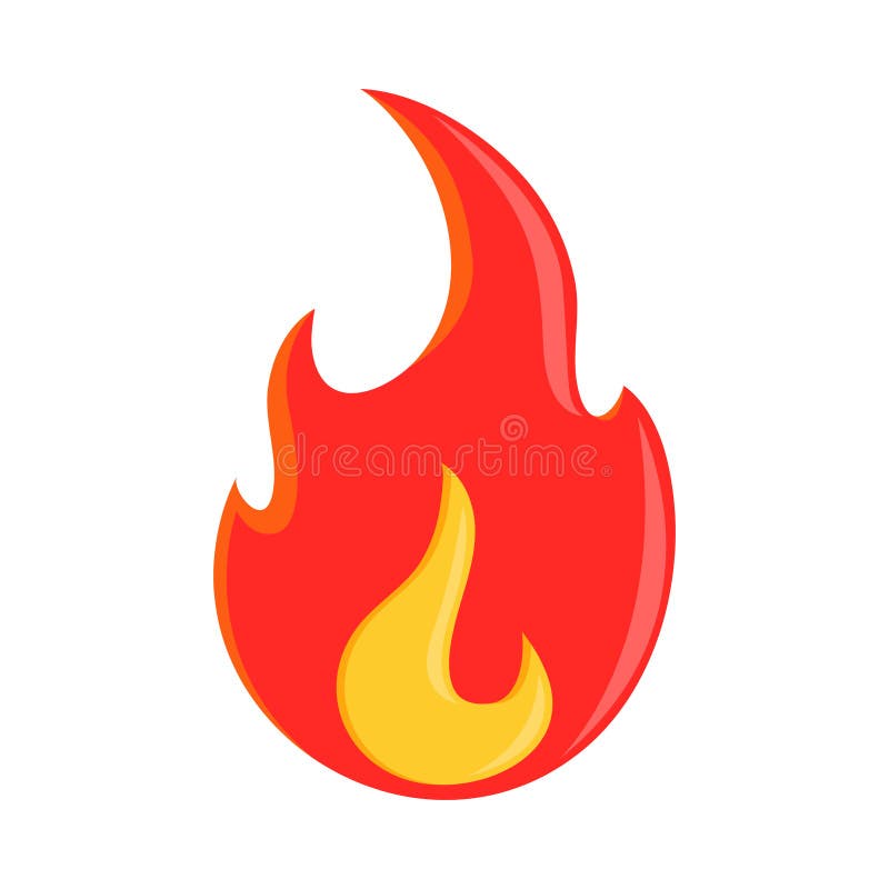 Icono De Vector De Incendio Ilustración del Vector - Ilustración de ...