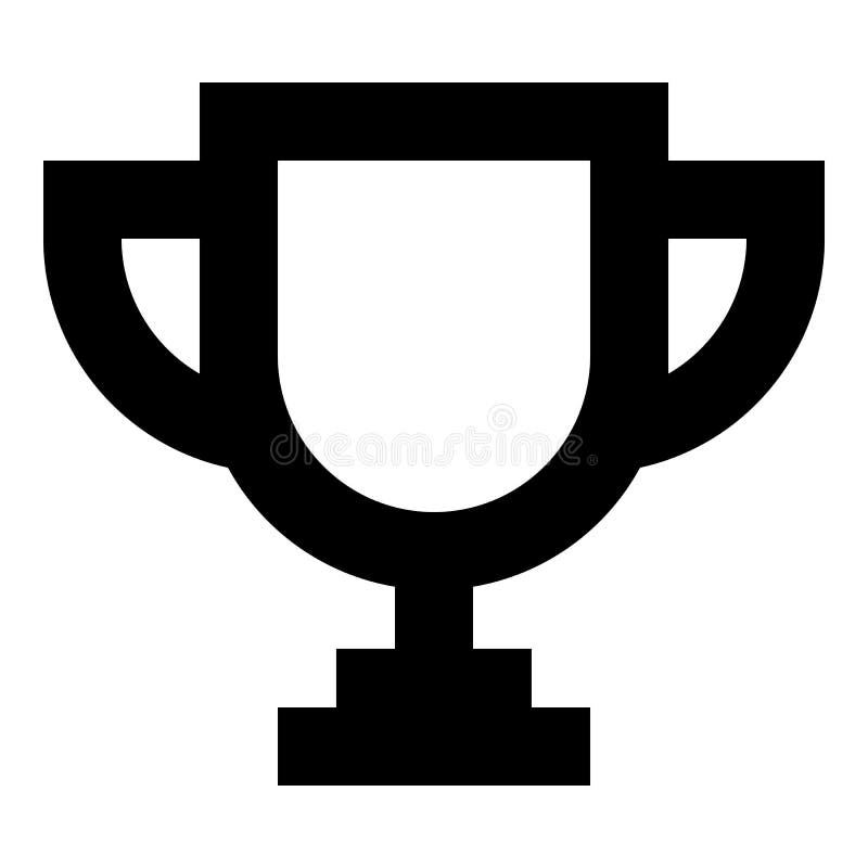 Símbolo De Icono Logros En Estilo De Esquema Signo Creativo De La ...