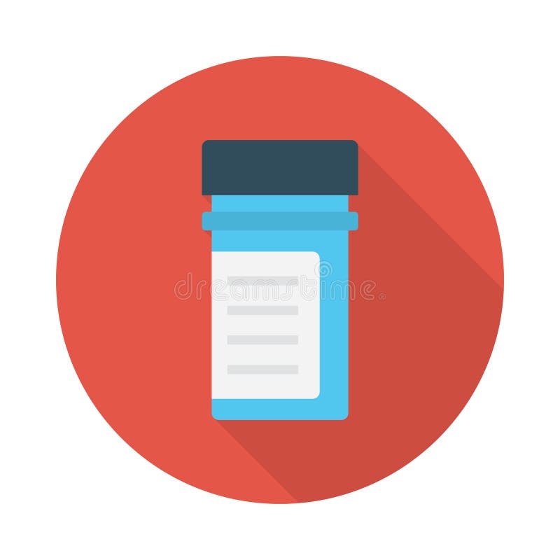 Icono De Vector Plano De Dosis Ilustración del Vector - Ilustración de ...