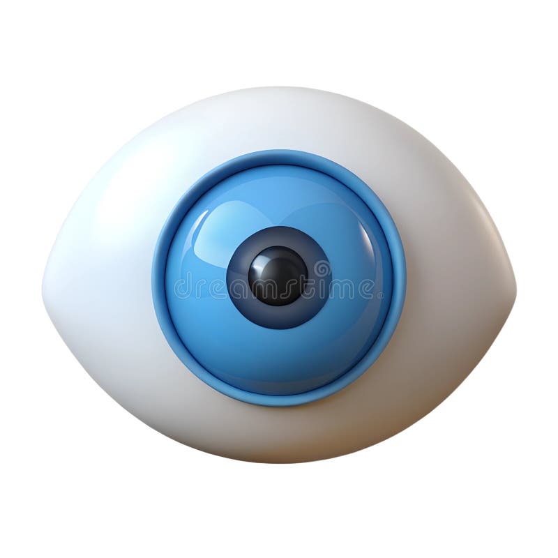 Icono De Visión Visual. Imagen De Icono Aislado De Visión De Visión De ...