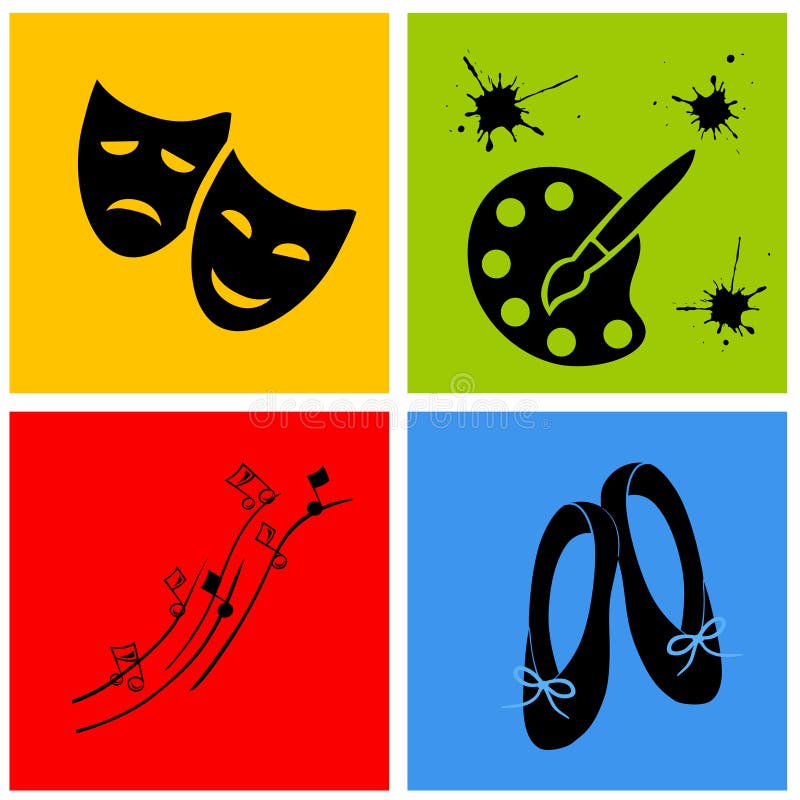 Icono De La Cultura Del Arte Ilustración del Vector - Ilustración de ...