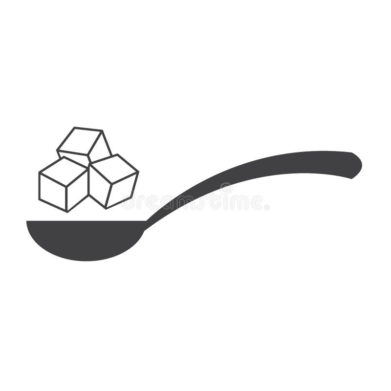 Icono del azúcar ilustración del vector. Ilustración de sano - 64797685