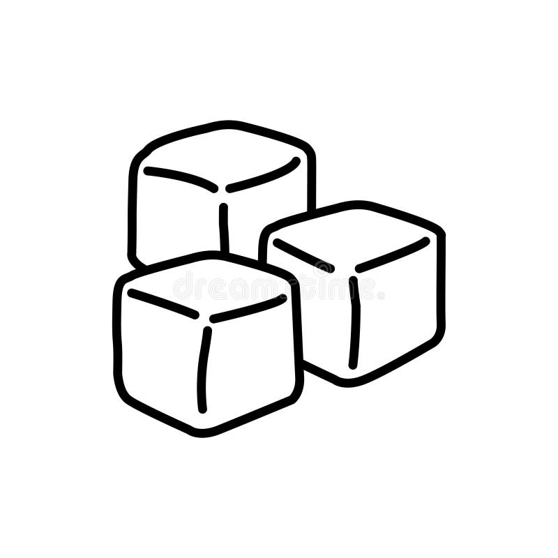 Icono del azúcar ilustración del vector. Ilustración de sano - 64797685