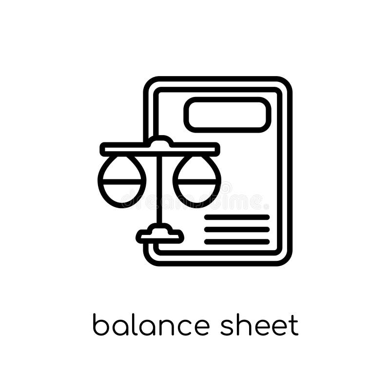 Icono del balance ilustración del vector. Ilustración de equilibrio ...