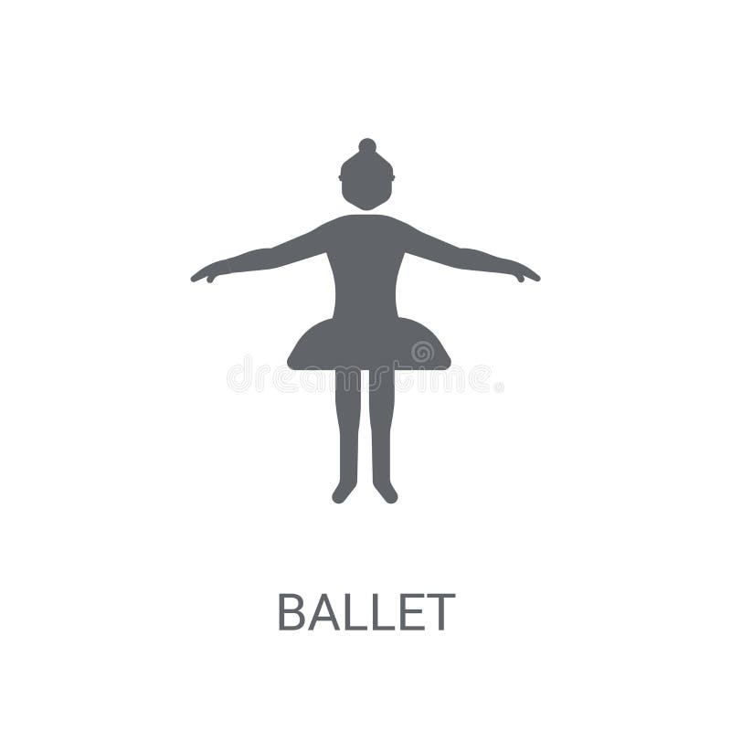 Icono del ballet ilustración del vector. Ilustración de moderno - 131193273