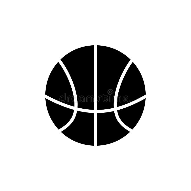 Icono Del Baloncesto . Icono Vectorial Del Logotipo De Baloncesto ...