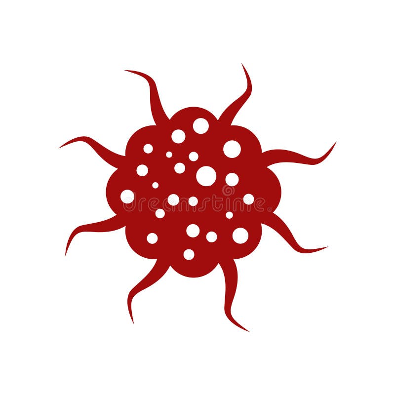 Icono Del Cáncer, Ejemplo Del Vector Ilustración del Vector ...