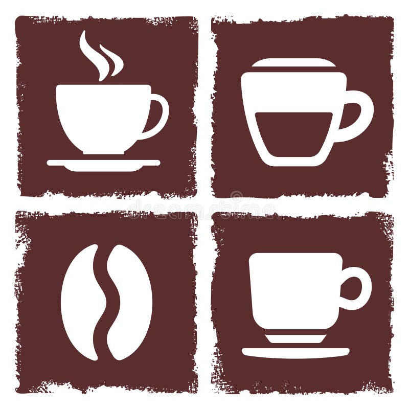 Icono del café ilustración del vector. Ilustración de capuchino - 41868918