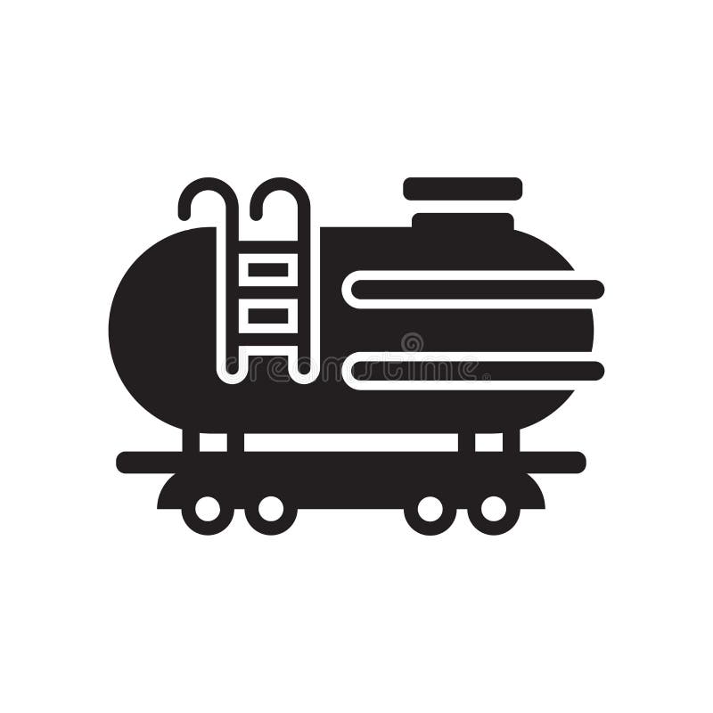 Icono del carro del tanque ilustración del vector. Ilustración de carro ...