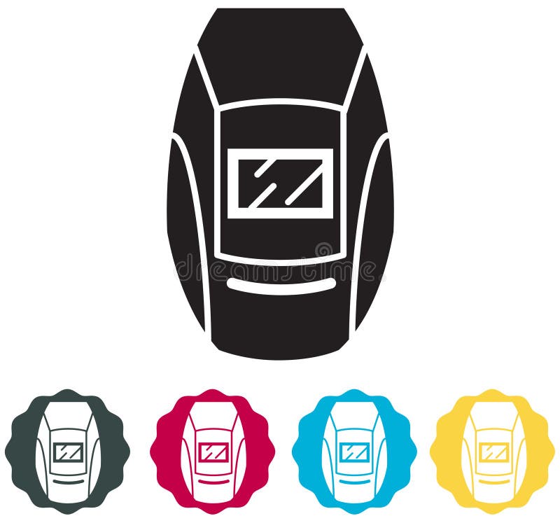 Icono Del Casco De Seguridad De La Soldadura Ilustración del Vector ... Icono Del Casco De Seguridad De La Soldadura Ilustración del Vector ...