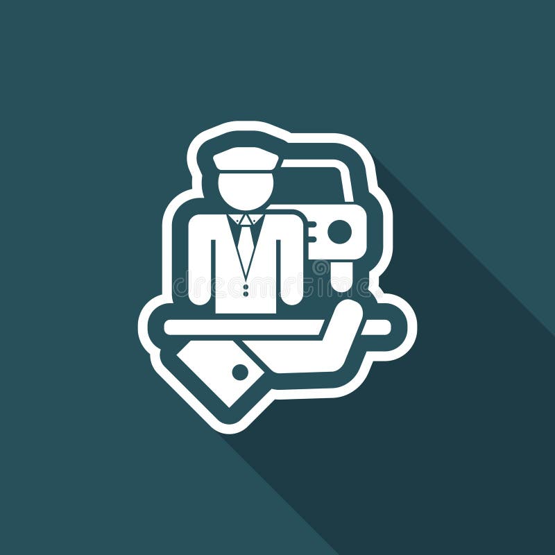 Chófer Ilustraciones Stock, Vectores, Y Clipart – (1,040 Ilustraciones ...