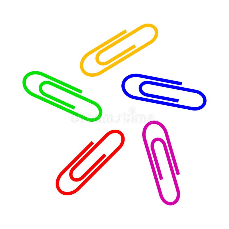 Icono del clip ilustración del vector. Ilustración de clip - 303702768