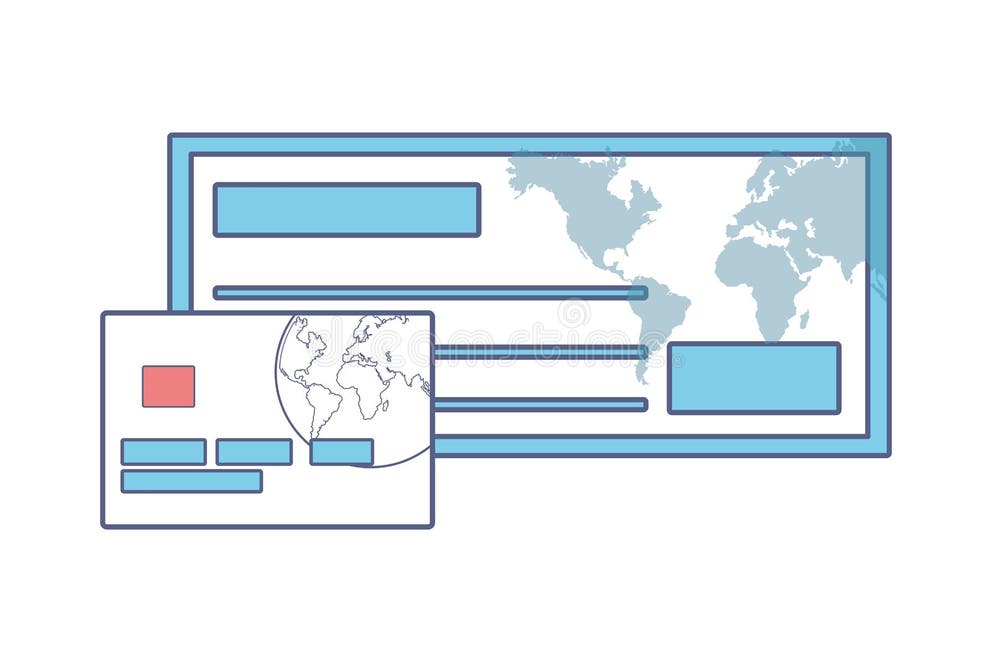 Icono del control de banco ilustración del vector. Ilustración de ...