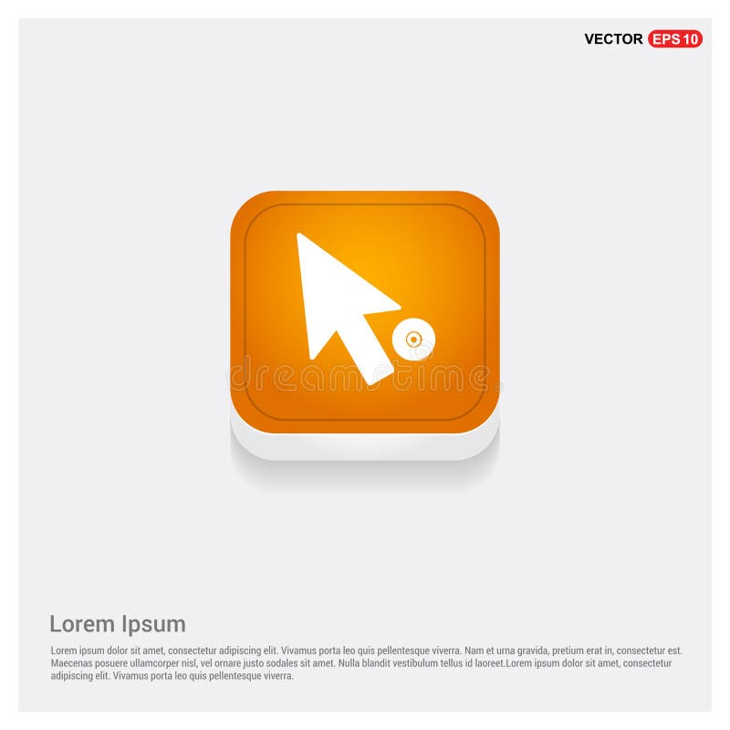 Icono del cursor del texto ilustración del vector. Ilustración de ...