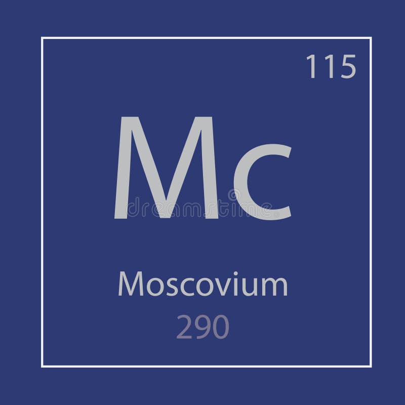 Moscovium Ilustraciones Stock, Vectores, Y Clipart – (530 Ilustraciones ...