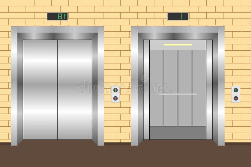 Vector Del Icono Del Elevador Aislado En El Fondo Blanco, Muestra Del ...