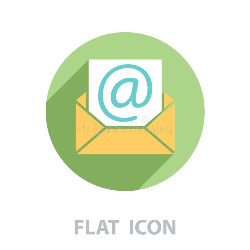 Icono Del Email Ilustraci?n Del Vector Stock de ilustración ...