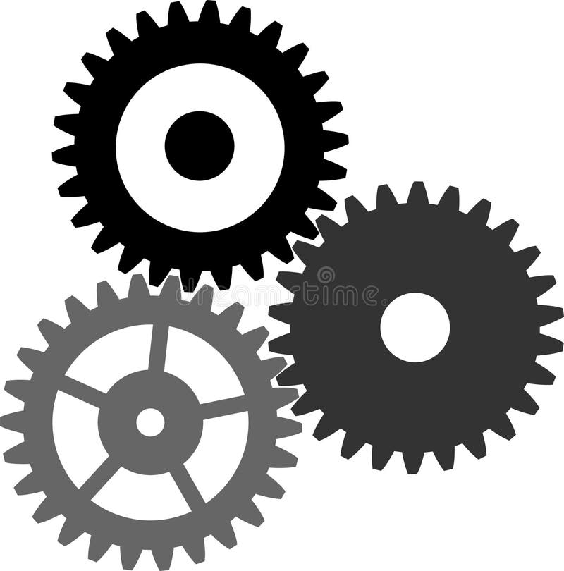 Icono Del Engranaje Del Vector Ilustración del Vector - Ilustración de ...
