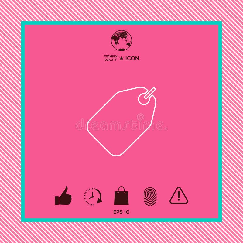 Icono del eslogan ilustración del vector. Ilustración de papel - 106614214