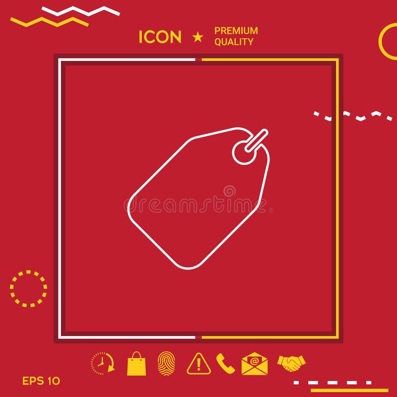 Icono del eslogan ilustración del vector. Ilustración de comercio ...