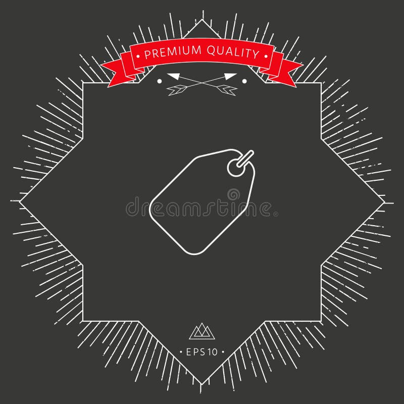 Icono del eslogan ilustración del vector. Ilustración de espacio ...