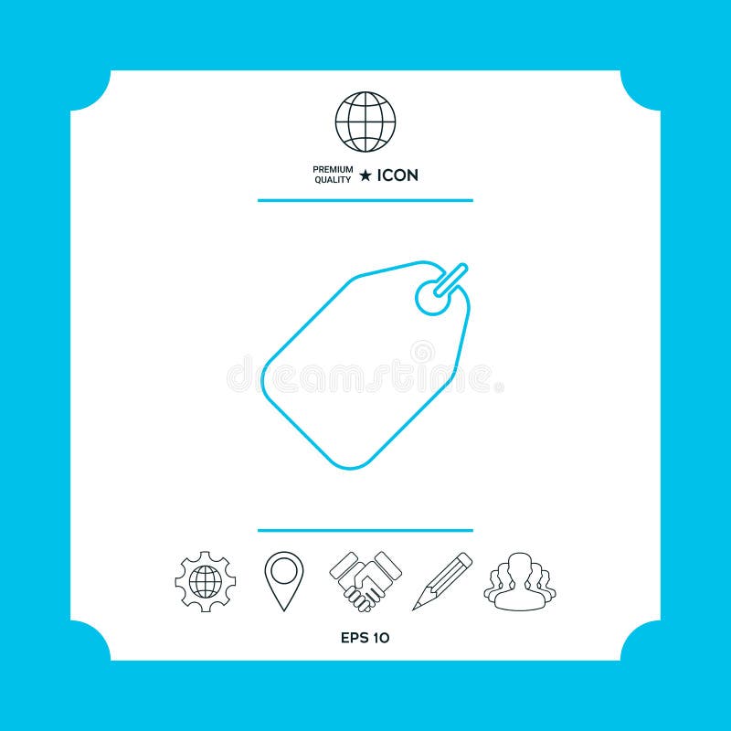 Icono del eslogan ilustración del vector. Ilustración de negocios ...