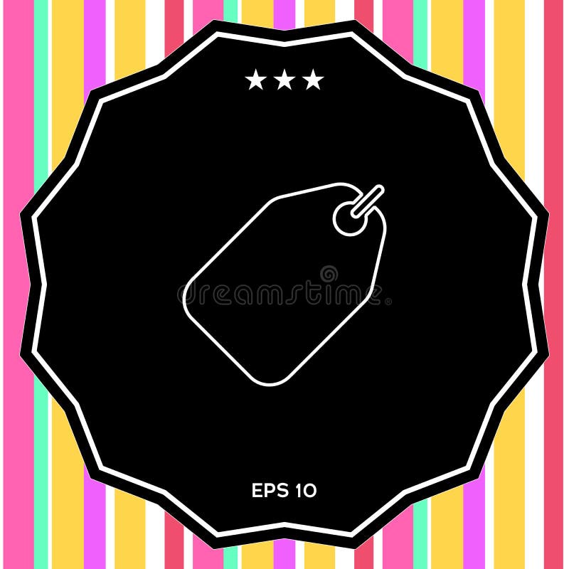 Icono del eslogan ilustración del vector. Ilustración de blanco - 116428600