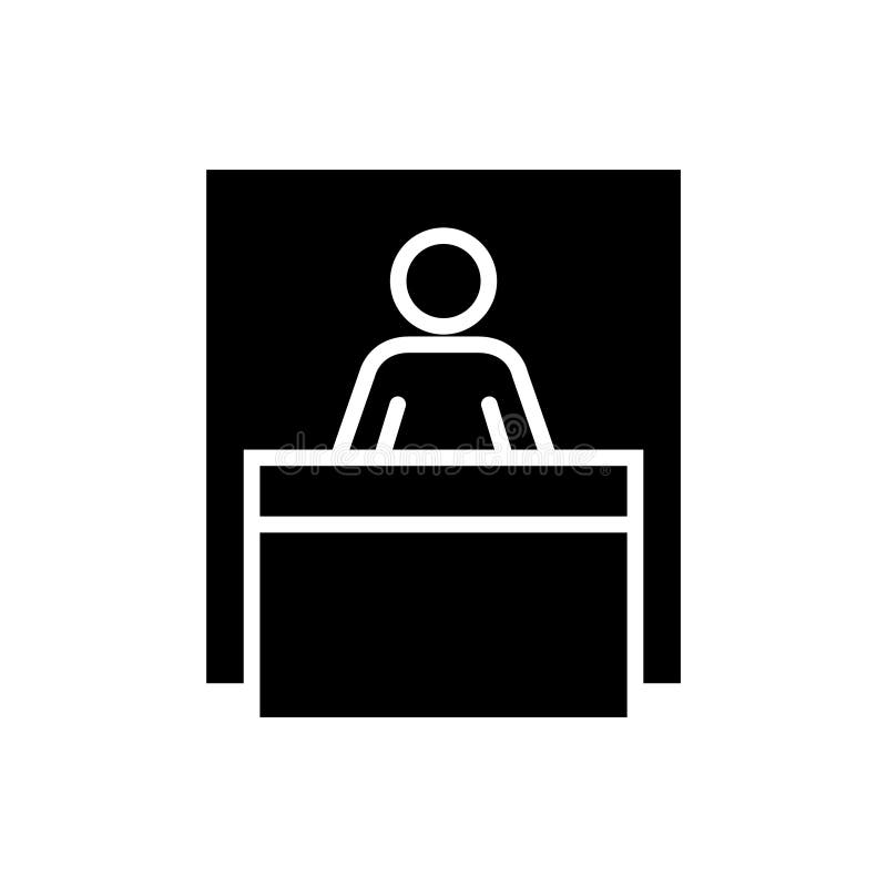 Icono Del Expositor Diseño Del Símbolo Del Concepto Del Expositor ...